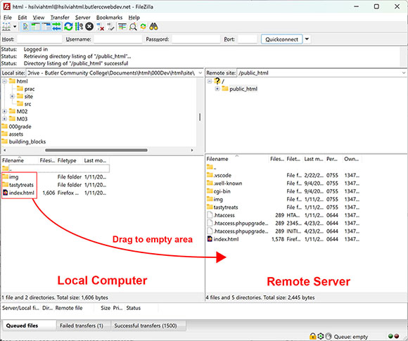 Filezilla Tutorial ButlerCC Webhosting Filezilla Tutorial ButlerCC Webhosting